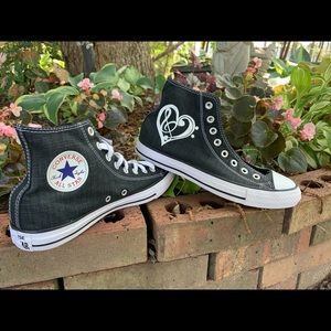 Converse | Shoes | Converse All Star High Top Musical Note Shoes | Poshmark